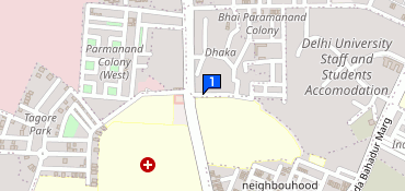 Karz and dolls, main road, dhakka village, Kingsway Camp, Delhi